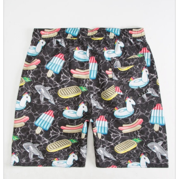 Neff | Swim | New Neff Pool Party Mens Hot Tub Swim Trunks | Poshmark